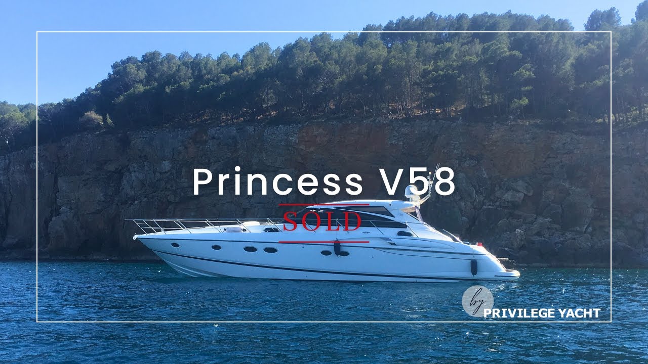 [SOLD] Princess V58 - Privilege Yacht - YouTube
