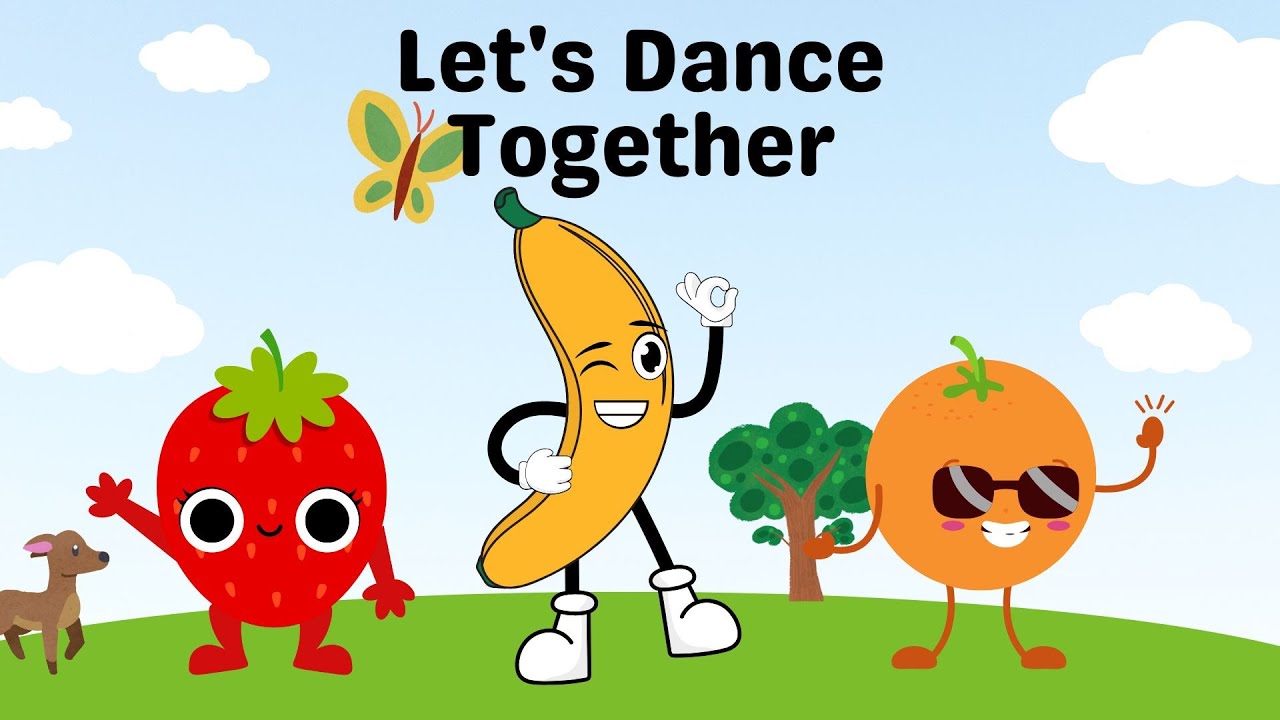 Dancing Fruits Party | Fun Music and Crazy Moves for kids | HappyCub ...