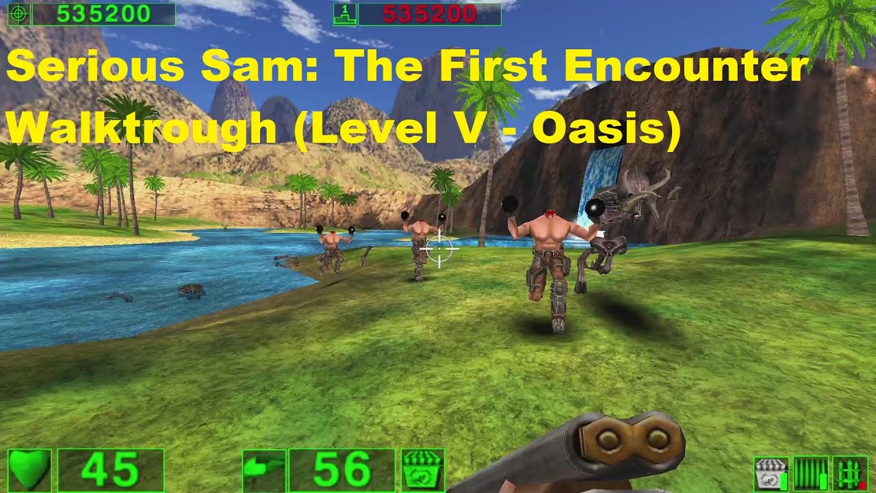 Serious Sam: The First Encounter Gameplay (Level V - Oasis) (Full HD ...