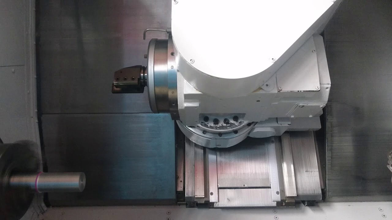オークマ製 複合NC旋盤 MULTUS-B300-W 2008年製(P6660①) - YouTube