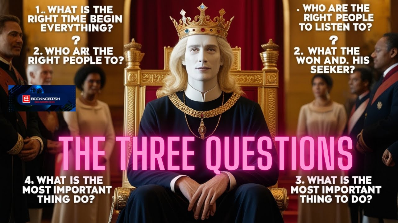 Tolstoy's "The Three Questions" - YouTube