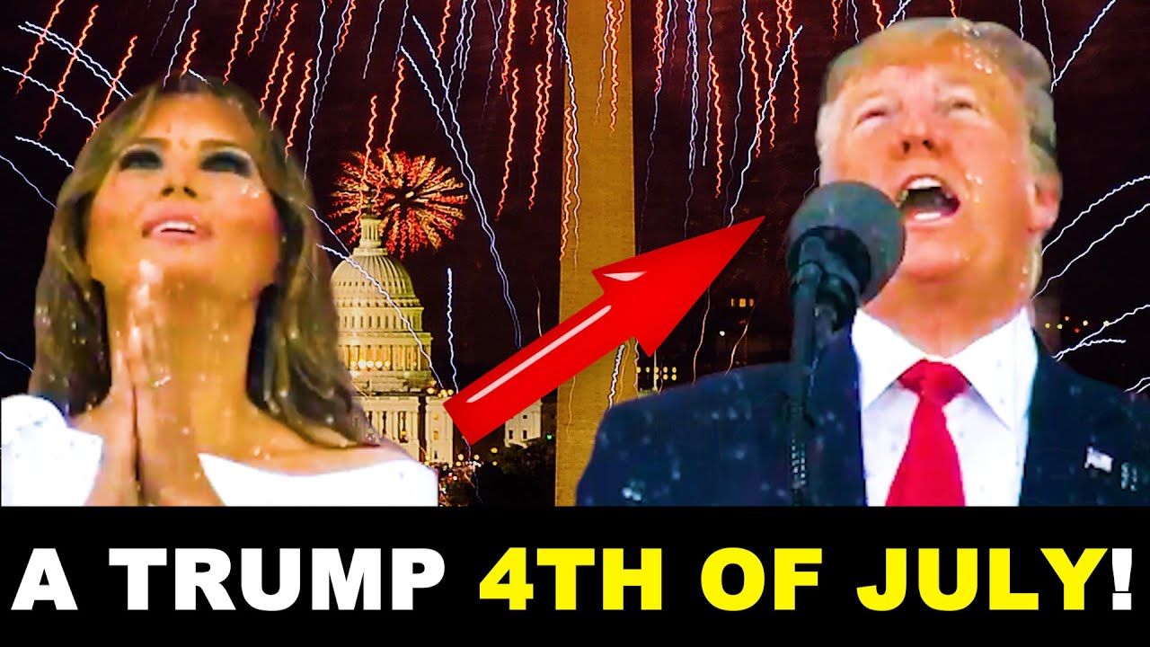 MUST WATCH: President Trump hosts MASSIVE 4th of July celebration 🇺🇸 ...