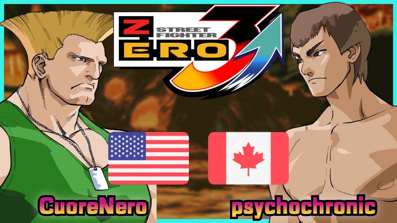 Street Fighter Zero 3 Upper || CuoreNero 🇺🇸 VS 🇨🇦 psychochronic || FLYCAST FIGHTCADE 2 - YouTube