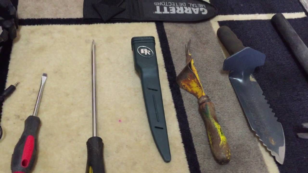 Digging tools and my set up - YouTube