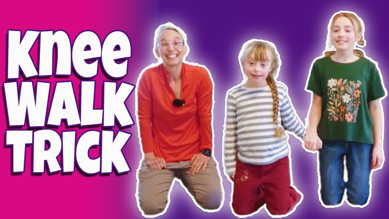 Hip Strengthening You KNEED: Knee Walking Exercise 👱🏻‍♀️⬆️ | Low Tone ...