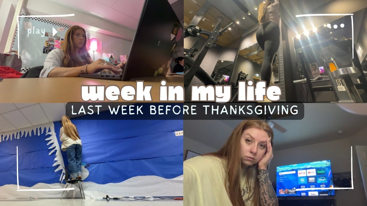 Week in My Life | Surviving the Week Before Thanksgiving 😅🦃 - YouTube