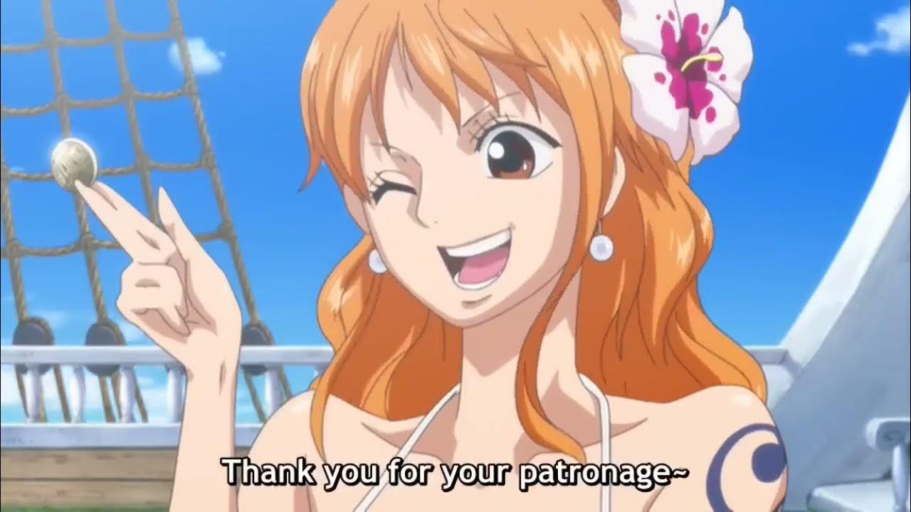Nami And Nico Robin Playing Volleyball One Piece Anime Youtube