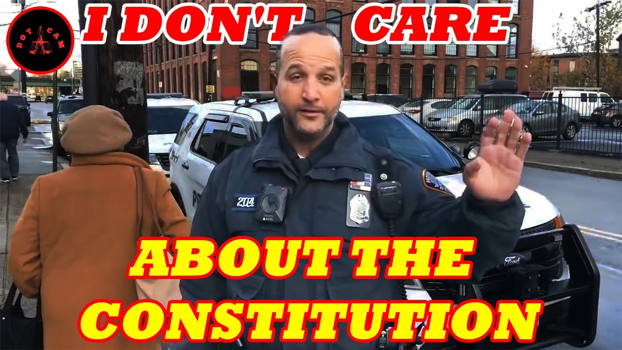 Crazy Cops Gets Put On His Place By Informed Auditor | First Amendment ...