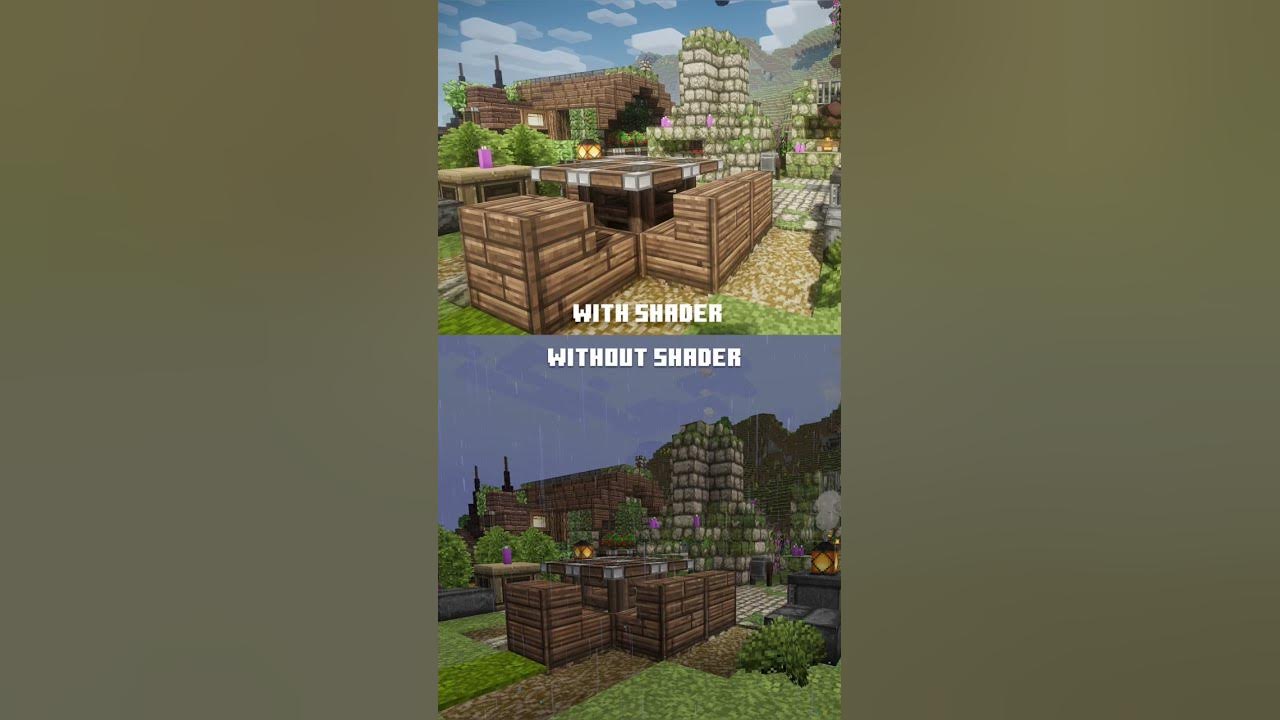 Minecraft - shader / without Shader - YouTube