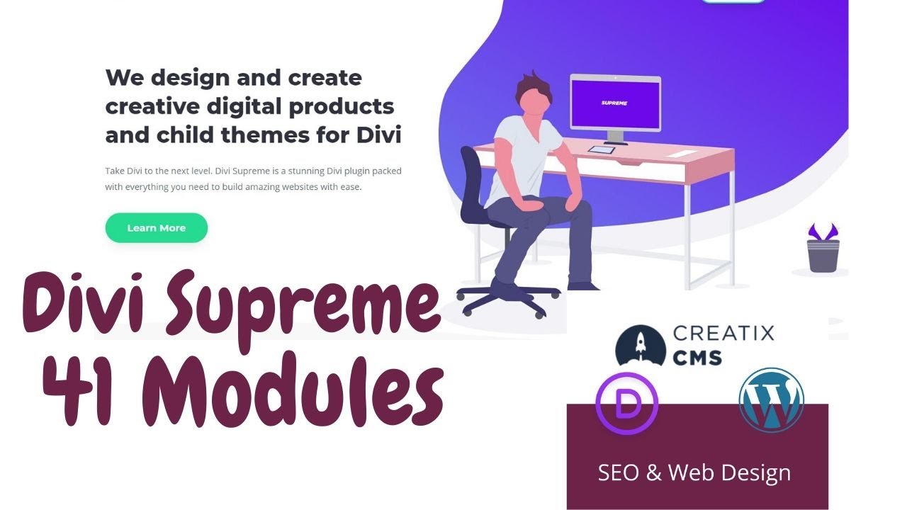 Divi Supreme Modules Plugin - 41 Modules for Divi Builder. - YouTube