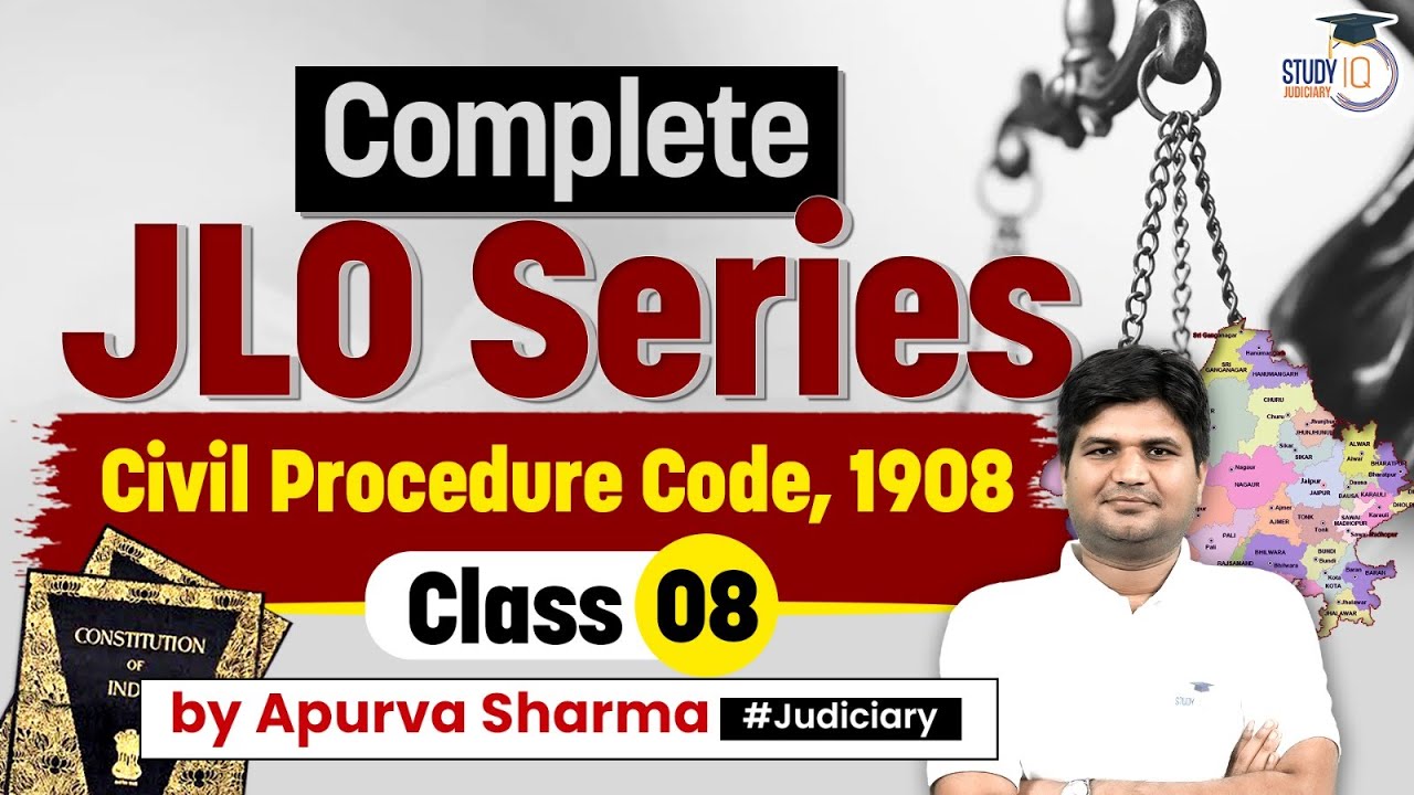 Rajasthan JLO Class-8 | CPC 1908 | Civil Procedure Code 1908 | StudyIQ ...