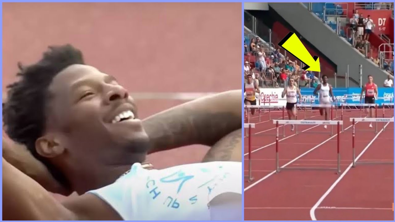 Chris Robinson 400m race video - U.S. Sprinter Overcomes Wardrobe ...