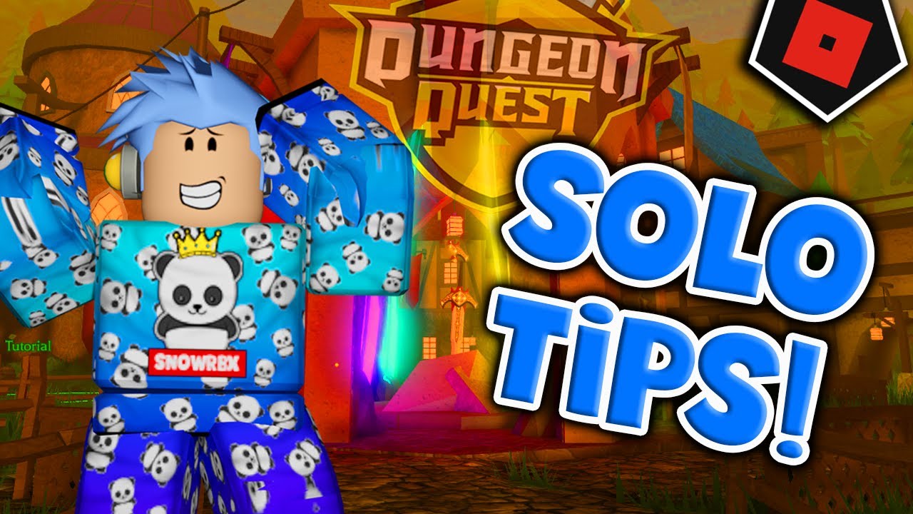 Dungeon Quest Solo Tips Roblox Dungeon Quest Youtube