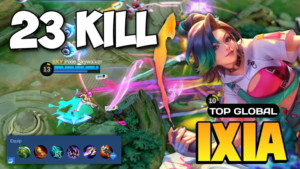 Ixia Best Build 2024 [ Ixia Top Global Gameplay ] Mobile Legends - YouTube