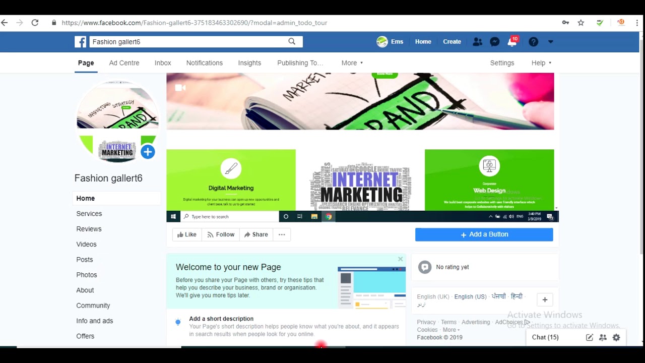 How to add event tab in facebook page - YouTube