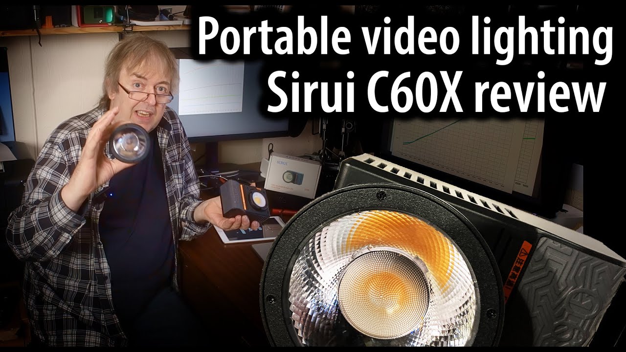 Review: Sirui C60X portable LED video and photography light ...