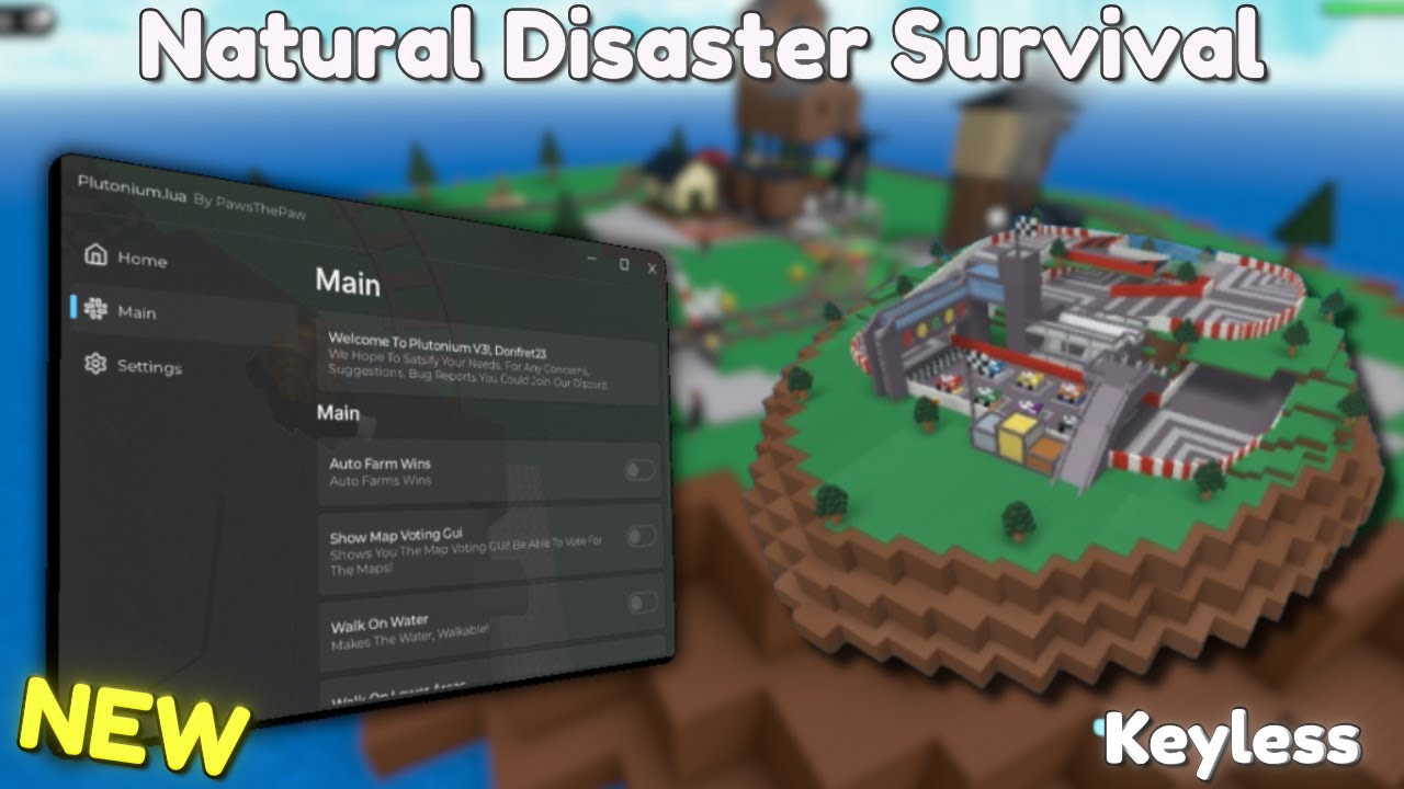 *NEW* Natural Disaster Survival Script [ Pastebin 2025 ] Keyless - YouTube