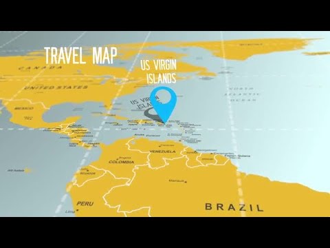 Travel Map Motion Graphics Templates - YouTube