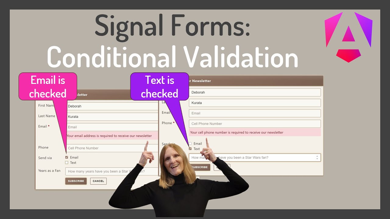 Conditional Validation with Angular Signal Forms - YouTube