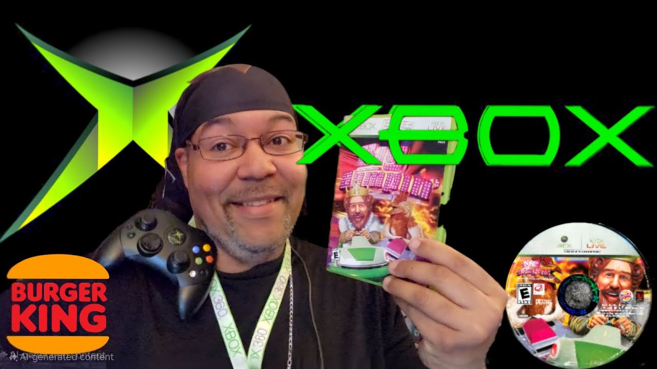 BURGER KING "BIG BUMPIN'" ORIGINAL XBOX GAME! AT BK HAVE IT YOUR WAY ...