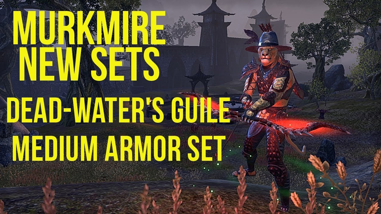 ESO Murkmire New Armor Sets - Dead-Water's Guile | Murkmire PTS - YouTube