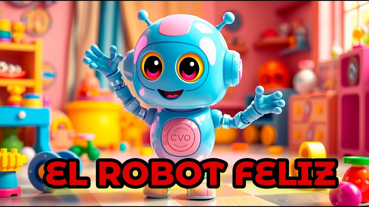 Robot Feliz: La Canción Más Divertida para Niños | Baila y Aprende ...