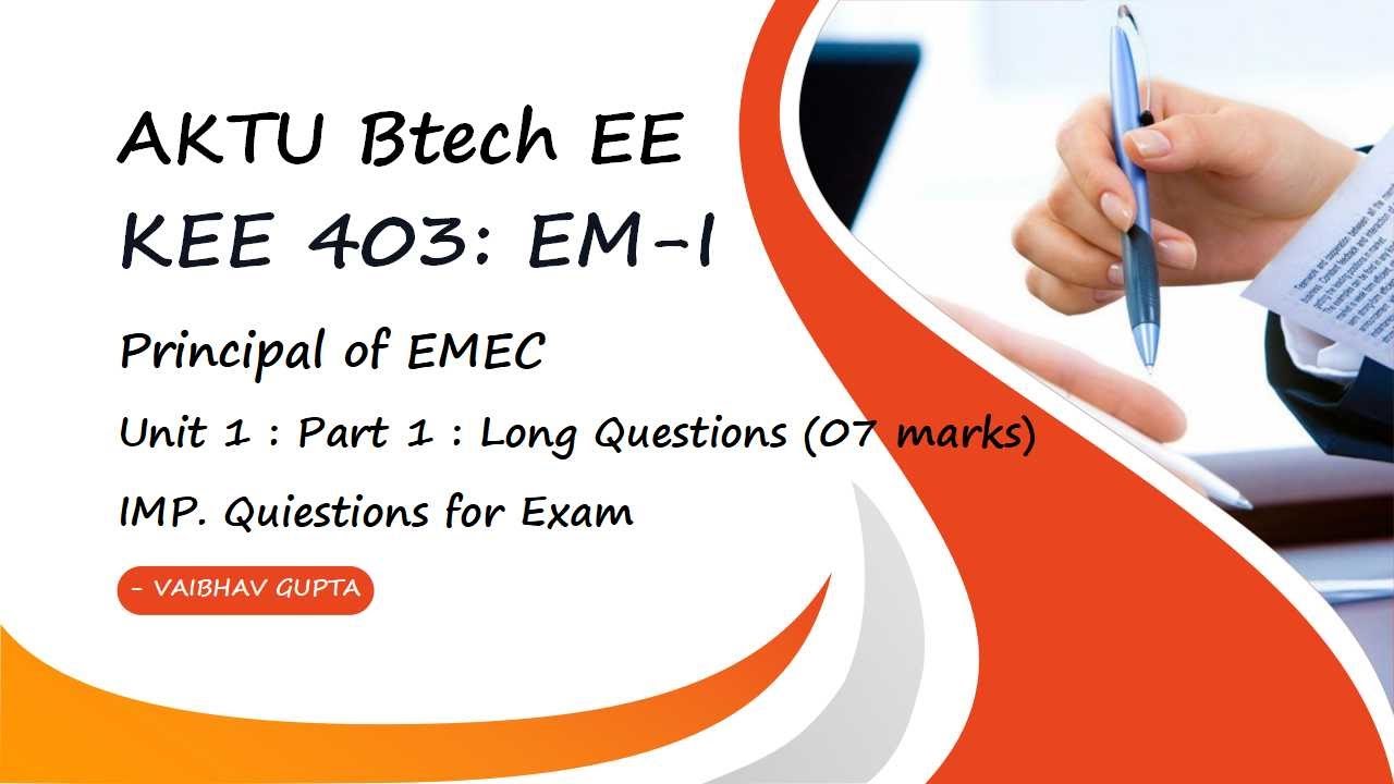 Magnetic Materials & B-H Curve Explained | AKTU BTech EE Unit 1 Easy ...