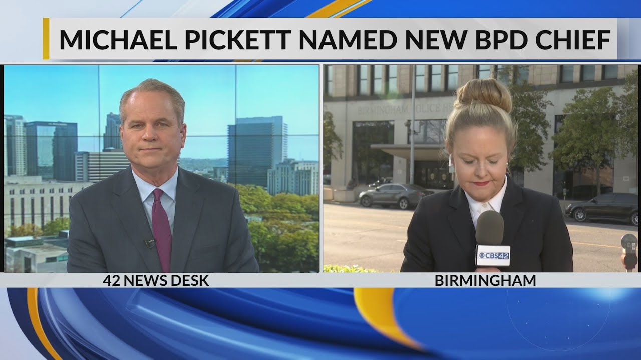 Mayor Randall Woodfin appoints Michael Pickett as new Birmingham police ...