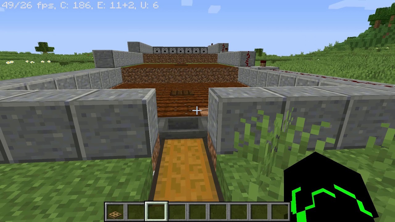 Cách Làm Máy Farm Lúa Tự Động Cực Đơn Giản!!! |Máy farm Minecraft #7 ...