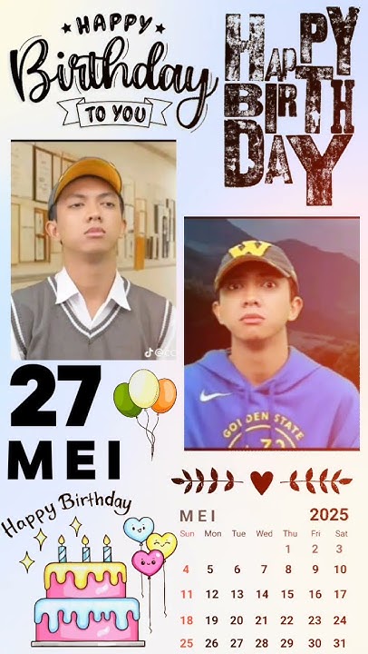 HAPPY BERTDAY RAFA DAN RAFI 27 MEI 2025 @sptrakori_ - YouTube