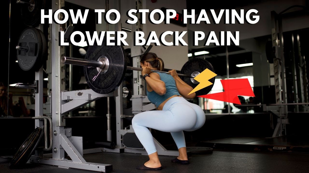 How To Fix Lower Back Pain When You Squat & Deadlift - YouTube