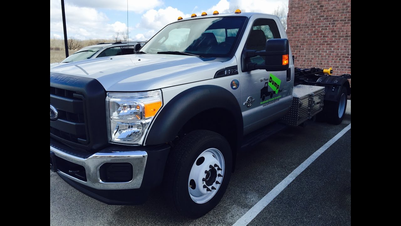 HOOKLIFT TRUCK Training Video F550 Stellar Lift by Doering Leasing ...