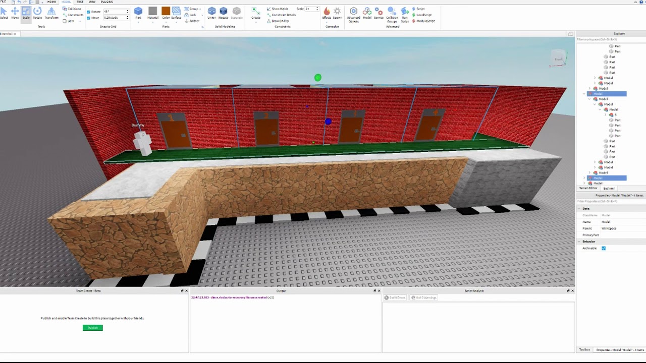 roblox studio city speed build - part five - YouTube