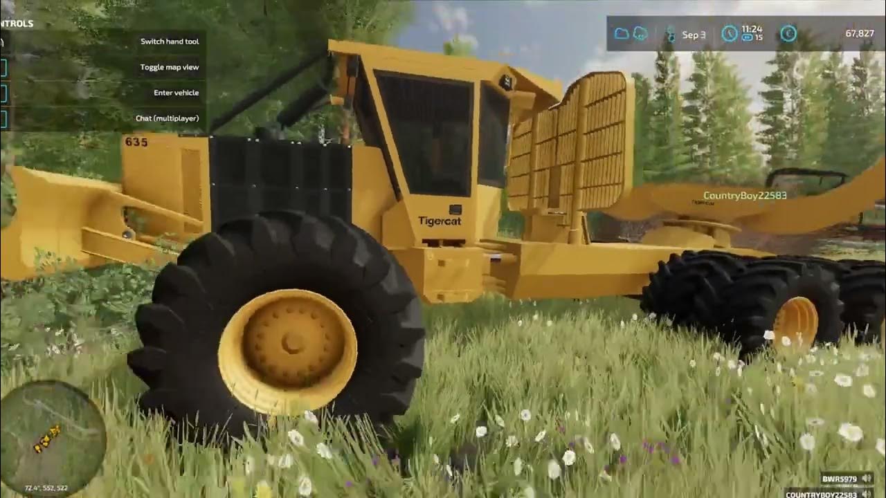 LOGGING WITH MY BEST FRIEND - YouTube