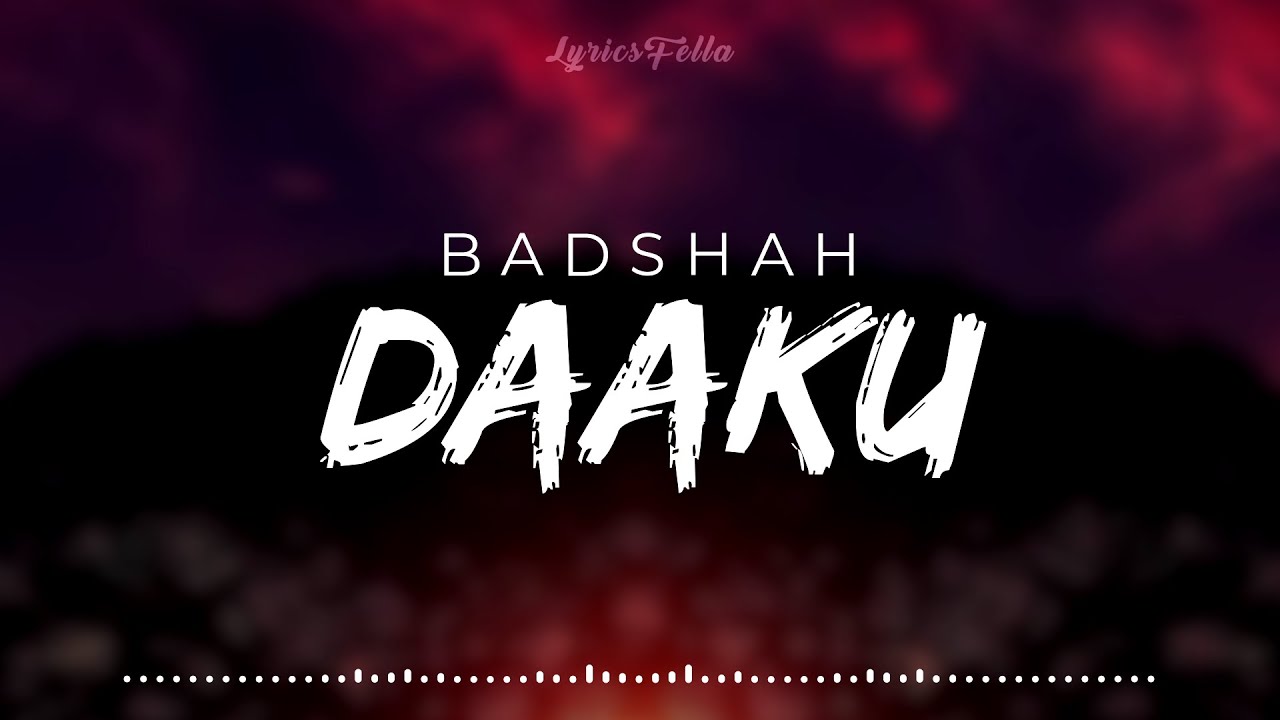 Badshah Daaku Lyrics with English Subtitles | Sharvi Yadav | #badshah # ...