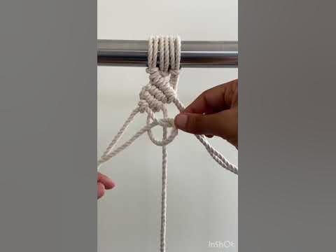 Macrame Vine Pattern #macrame #macrametutorial #tutorial #macramepattern #macrameknots - YouTube