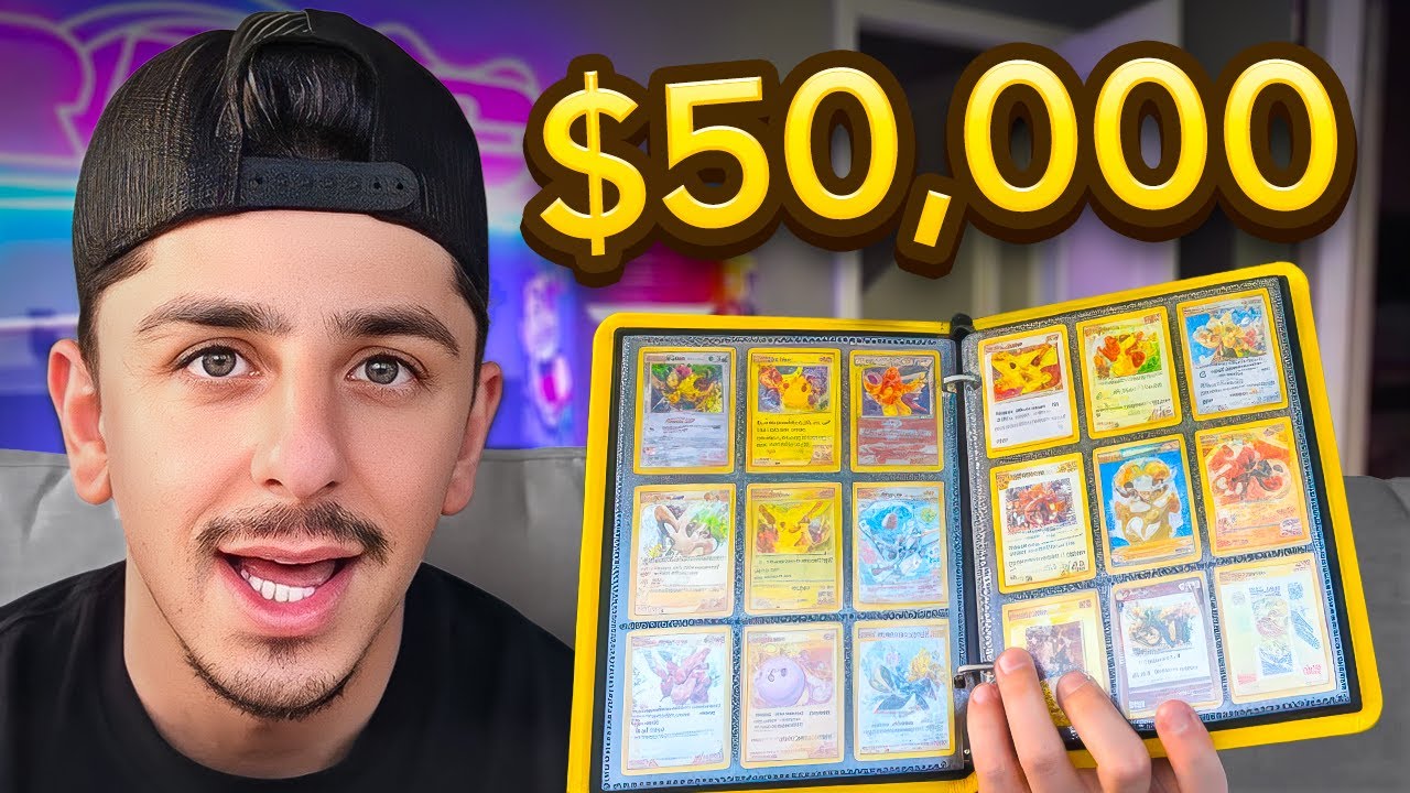 FaZe Rug Reveals His INSANE Card Collection! - YouTube