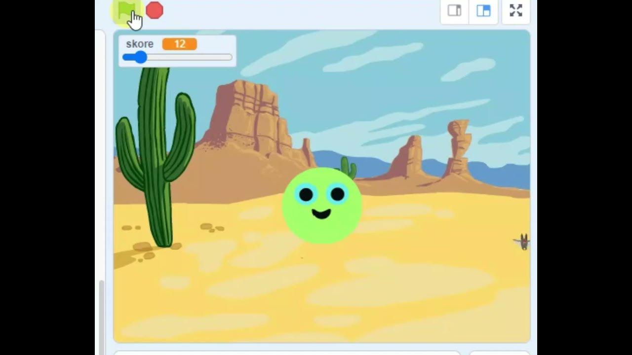 scratch.mit.edu TUTORIAL membuat game gerakan karakter melompat - YouTube