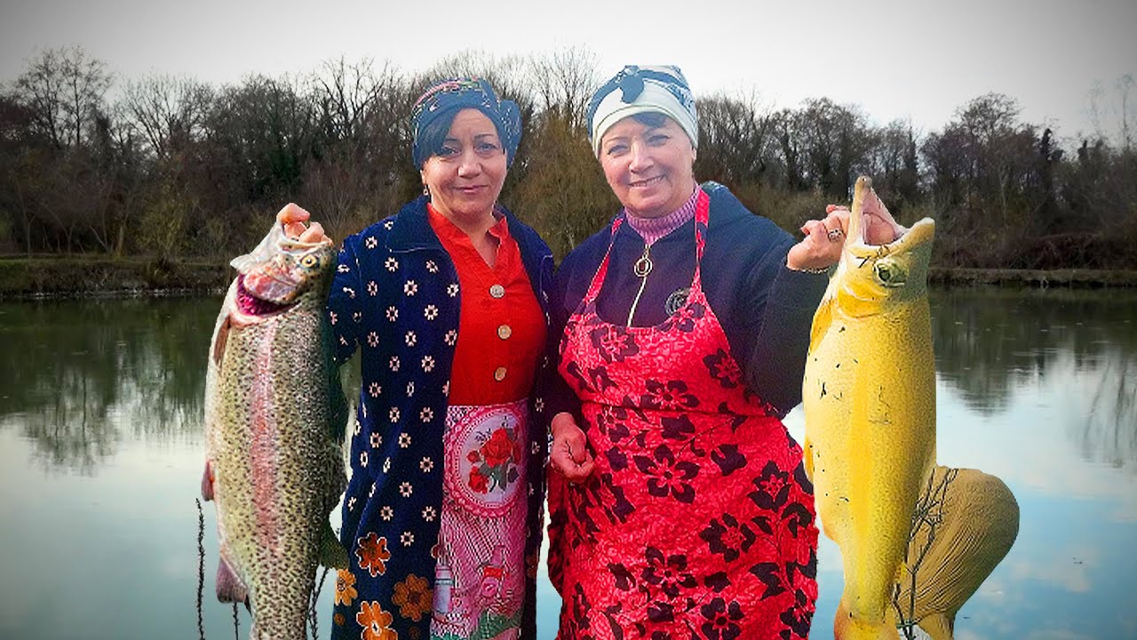 We caught trout from the lake in the Village – Fish Kebab and Fish ...