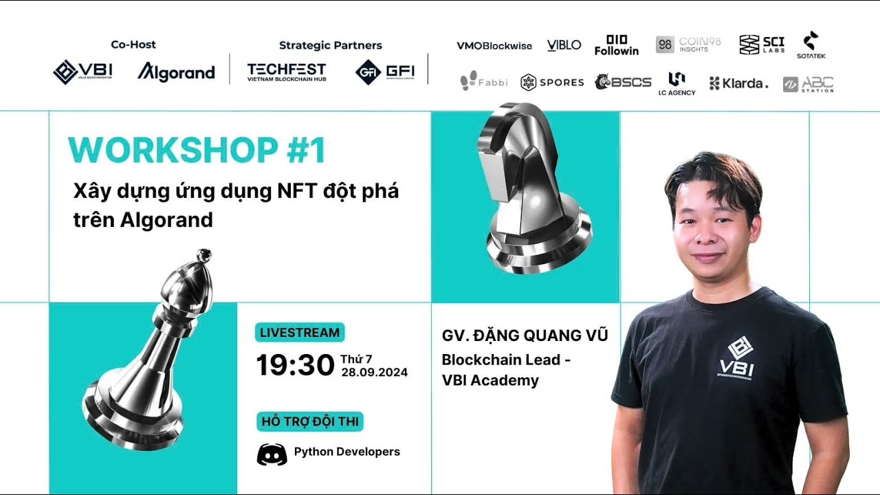 Workshop #1: Xây dựng ứng dụng NFT đột phá trên Algorand - YouTube