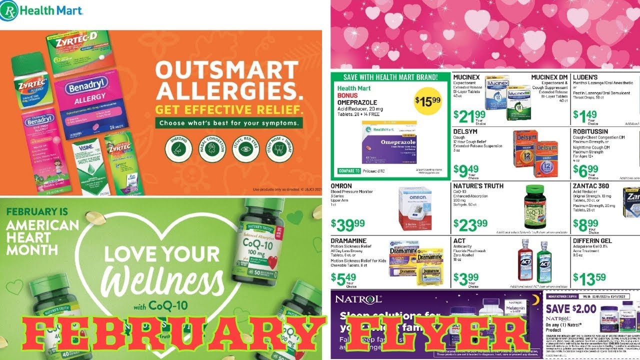 * NEW* HEALTH MART AD SNEAK PEEK UNTIL 02/28 | HEALTH MART Shop With Me ...