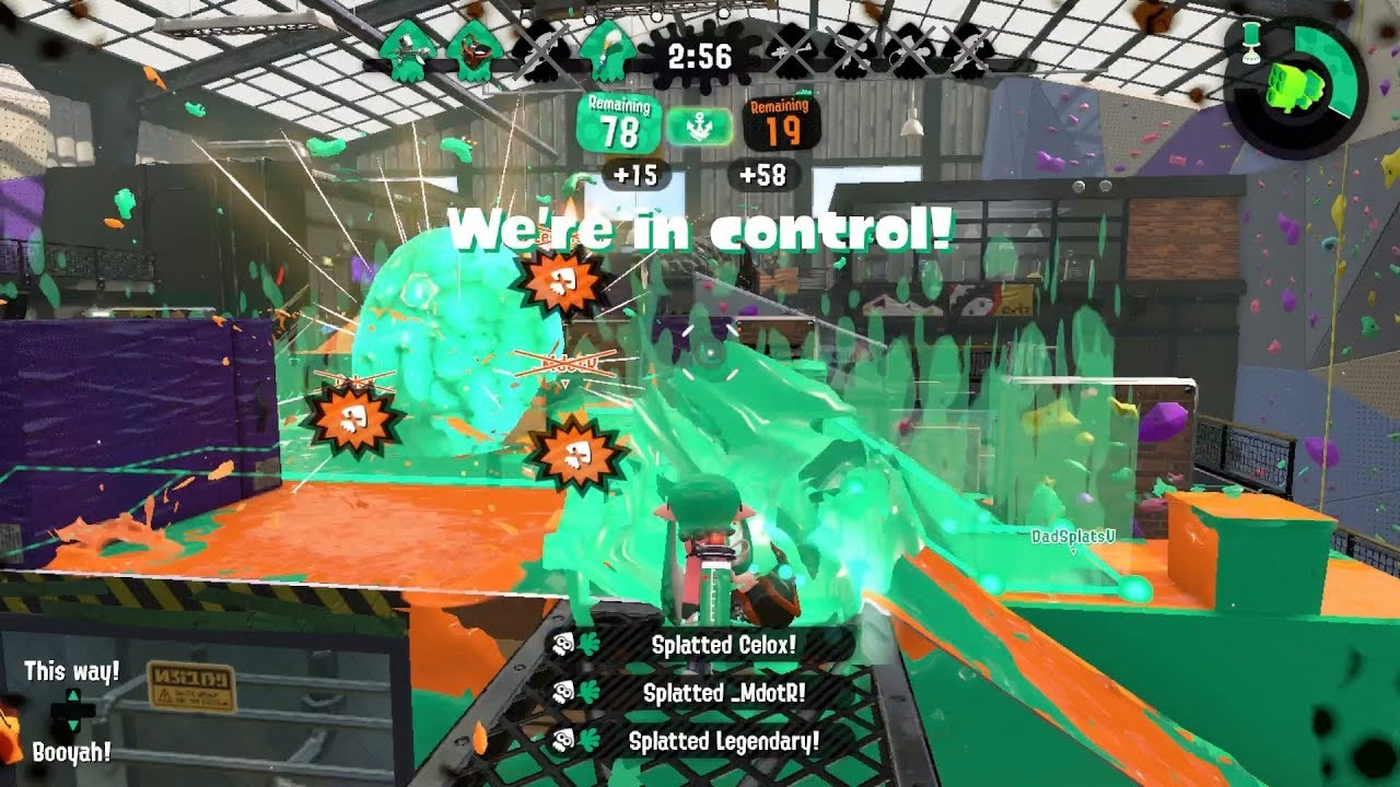 Splat Zones on The Reef and Musselforge Fitness - Splatoon 2 - YouTube