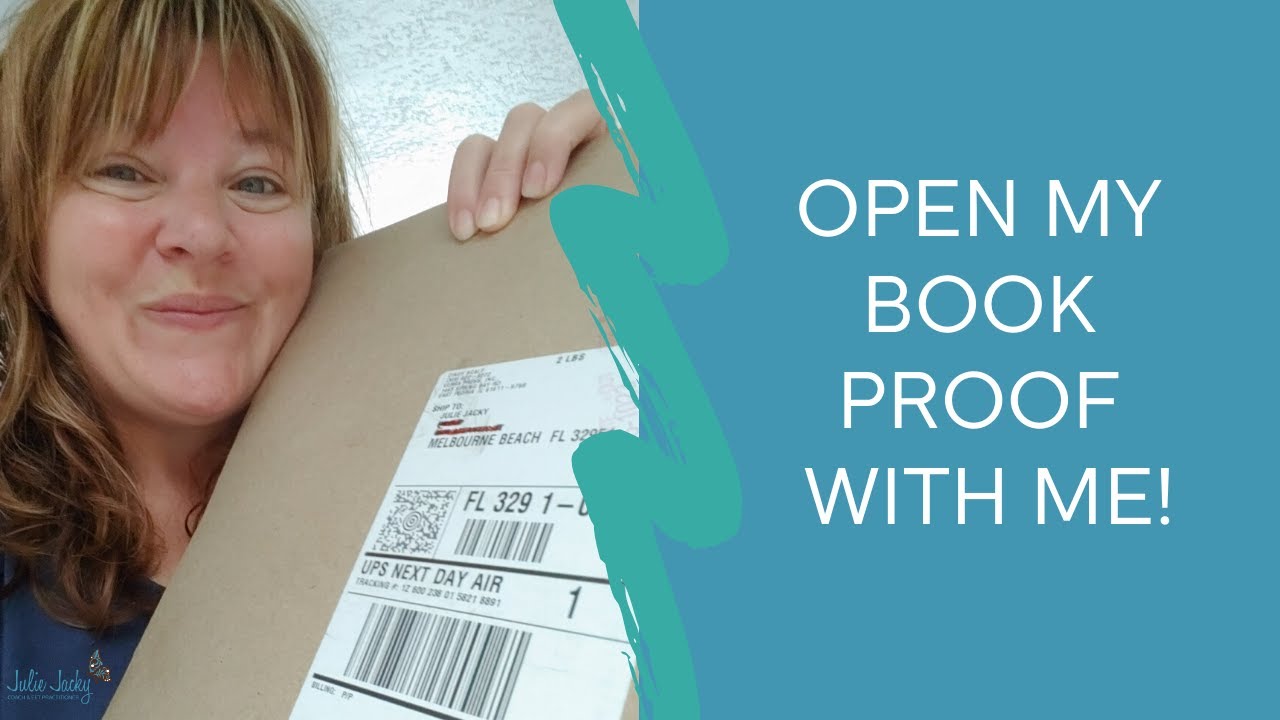 BOOK: Open My Book Proof Package with Me! - YouTube