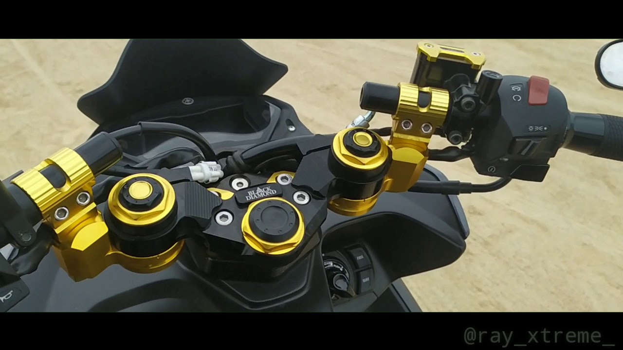 Modifikasi YAMAHA AEROX 155 Mono Shock - Cinematic Video - YouTube