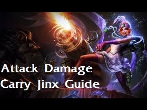 League of Legends - Jinx ADC - Serious Mode Guide (Zirene) - YouTube