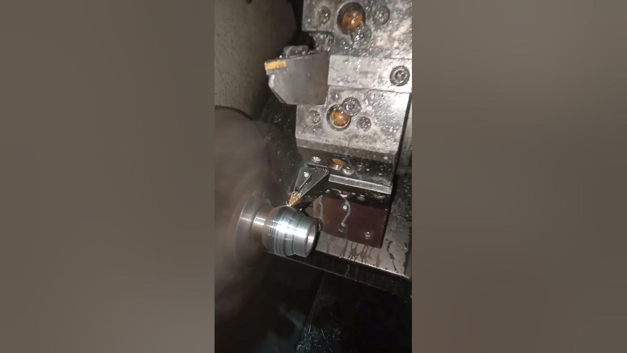 full radius with vnmg tool cnc fanuc machine - YouTube