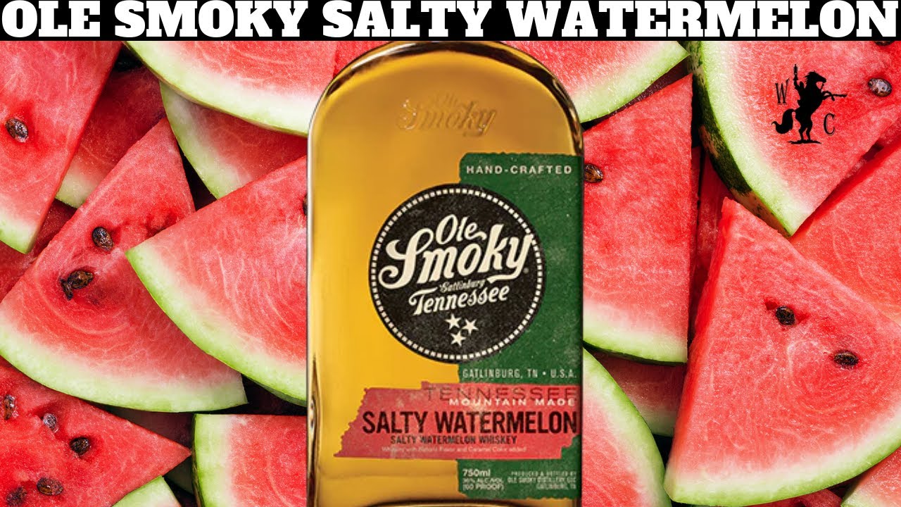 Ole Smoky Tennessee Salty Watermelon Whiskey Review - YouTube
