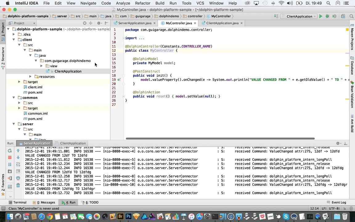 Dolphin Platform Project Archetype - YouTube