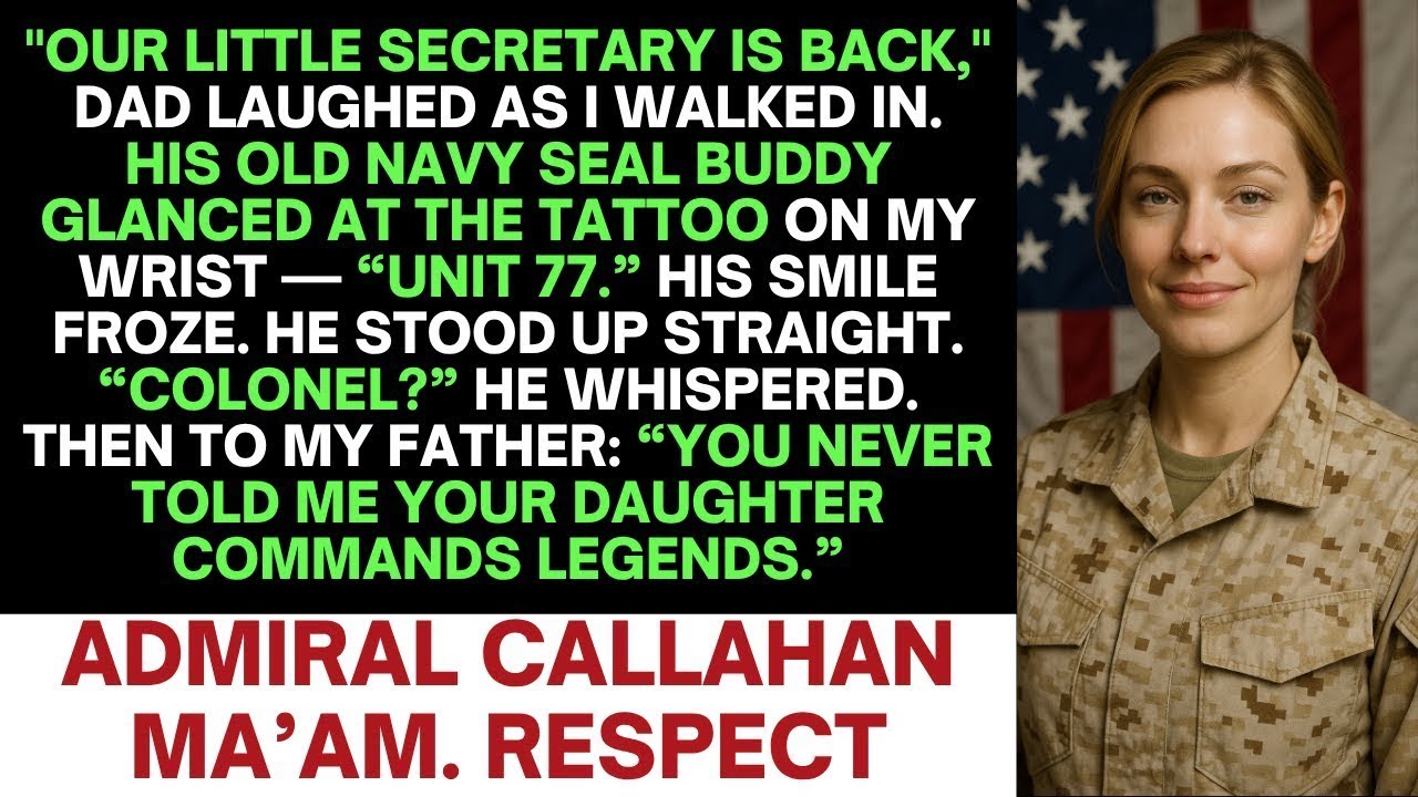 My Father Called Me “His Secretary” — Until His Navy SEAL Friend Saw My ...