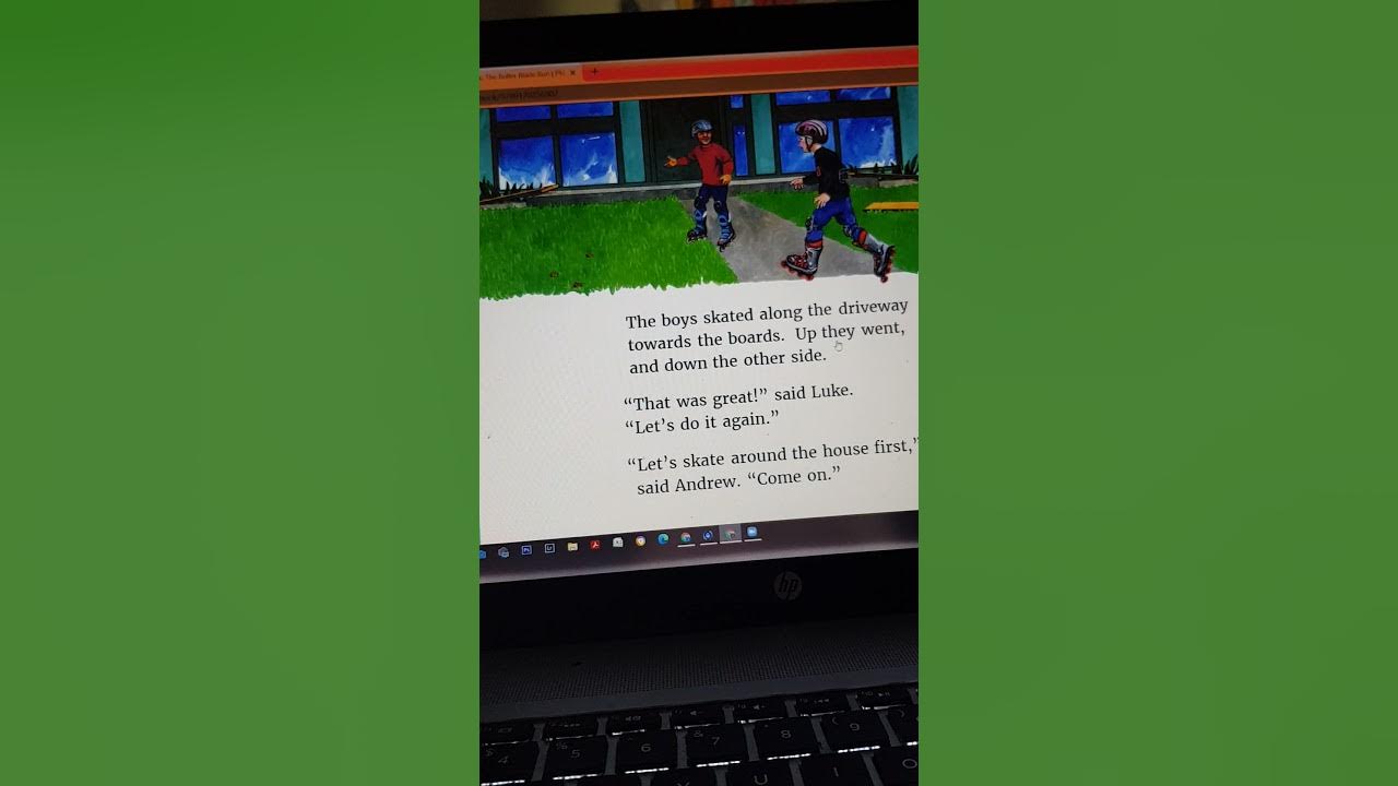 The Roller Blade Run - read aloud - by Jireh - YouTube